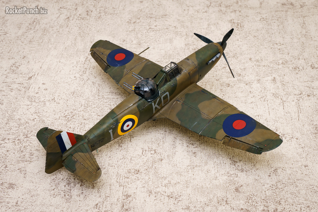 Completed : Airfix 1/48 Boulton Paul Defiant Mk.I – Rocket Punch ...