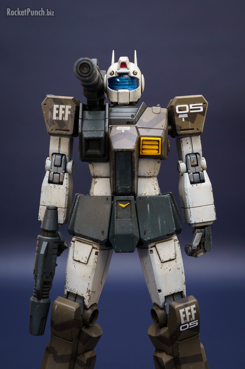 Completed : Bandai 1/144 RGC-80 GM Cannon – Rocket Punch – https://www ...