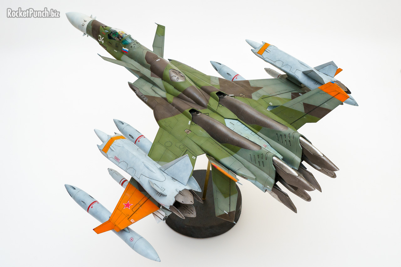 Completed : Hasegawa 1/72 Sukhoi/IAI/Dornier SV-51y – Rocket Punch ...