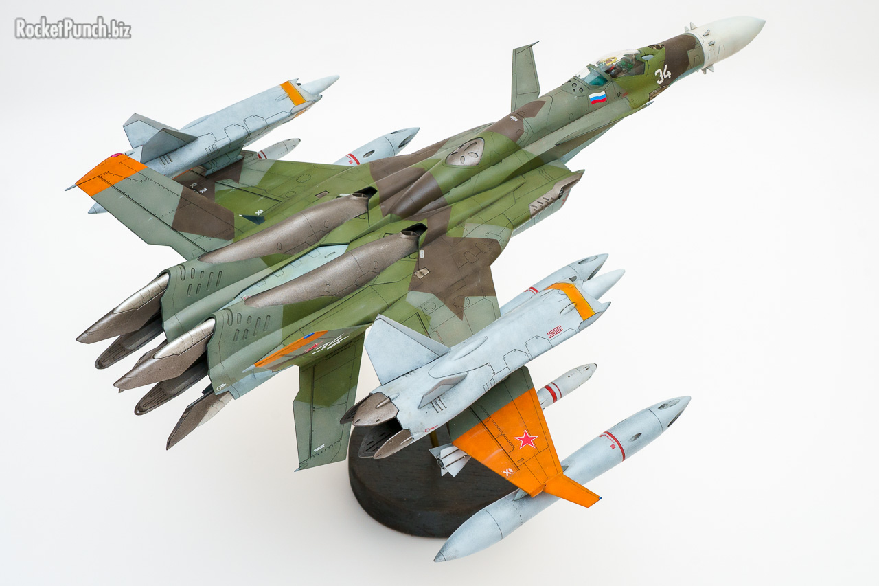 Completed : Hasegawa 1/72 Sukhoi/IAI/Dornier SV-51y – Rocket Punch ...