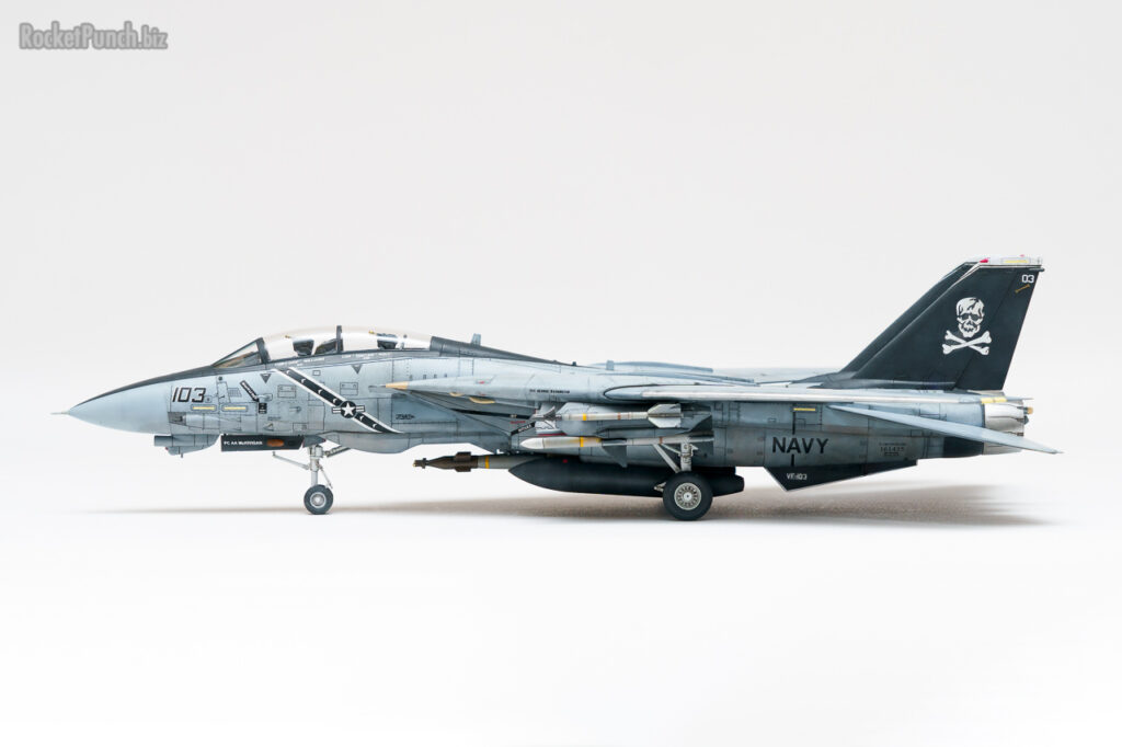 Completed : Academy 1/72 Grumman F-14B Tomcat ‘VF-103 Jolly Rogers ...