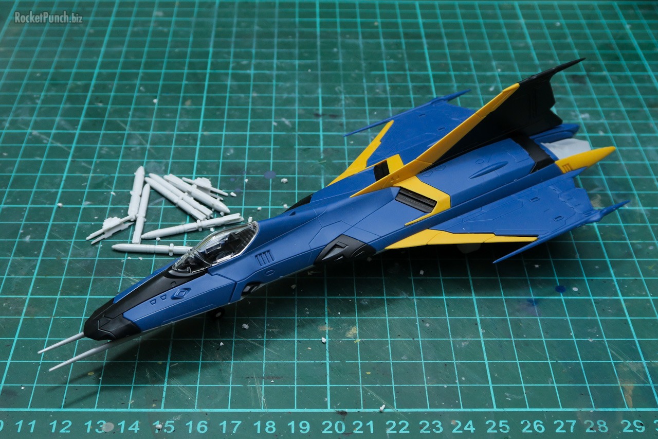 WIP : Bandai 1/72 Cosmo Falcon – Construction & Finishing – Rocket ...