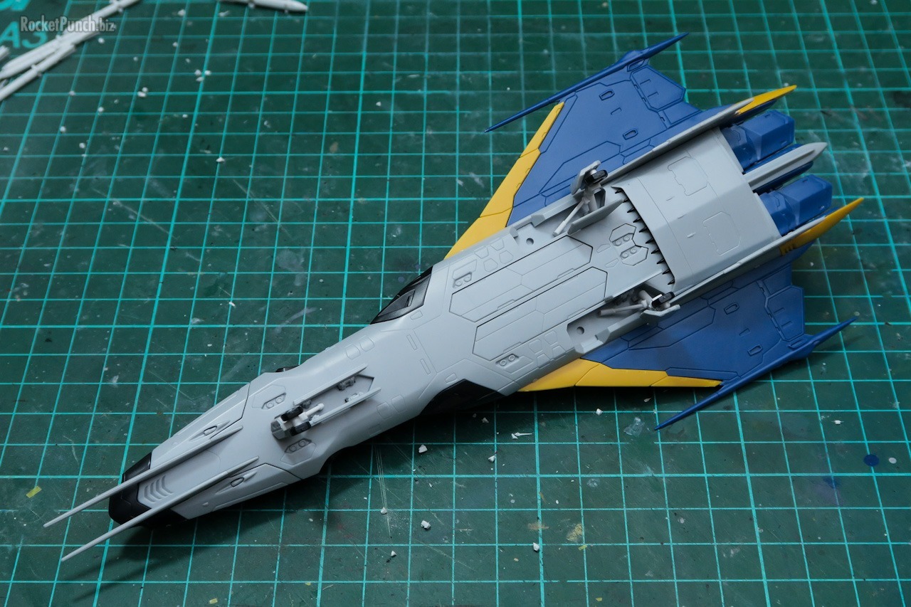 WIP : Bandai 1/72 Cosmo Falcon – Construction & Finishing – Rocket ...