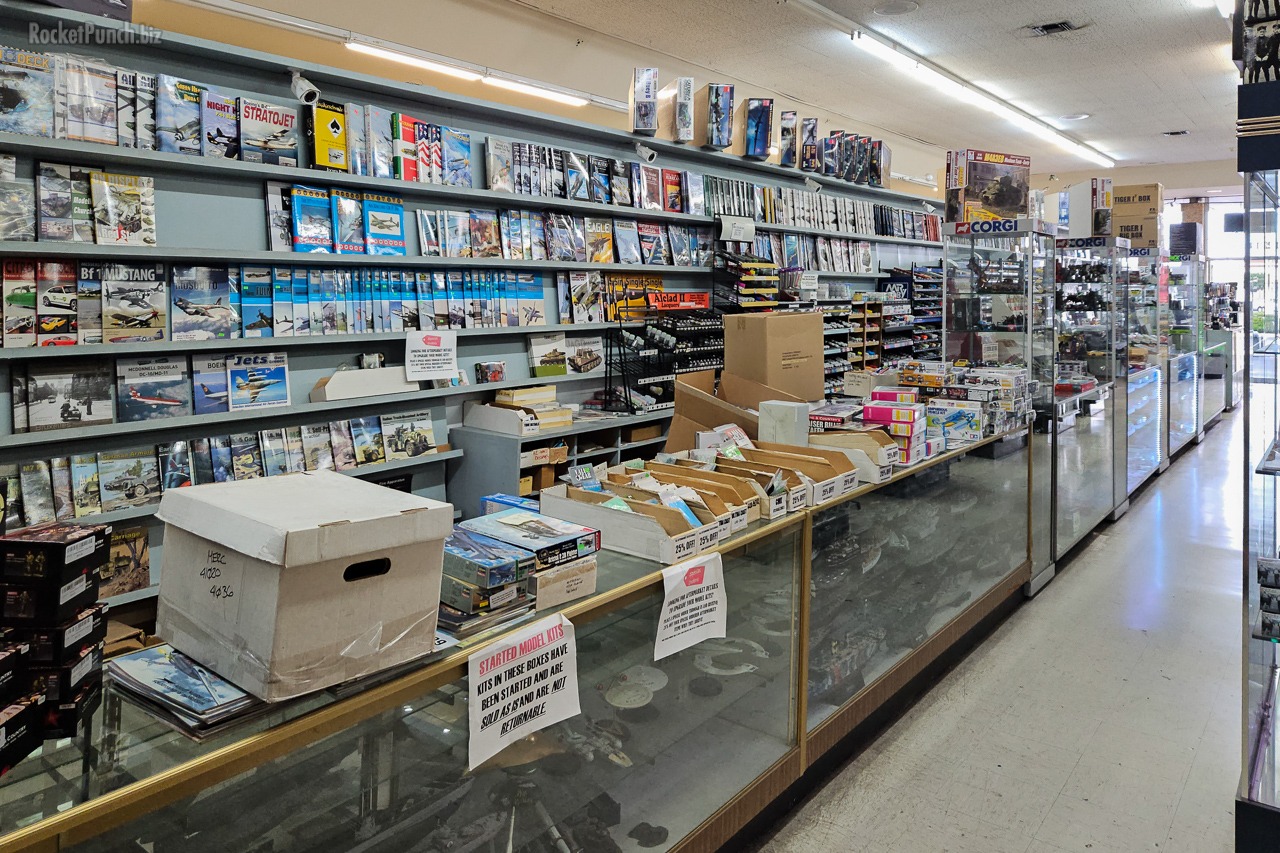A visit to Brookhurst Hobbies – Rocket Punch – https://www.rocketpunch.biz