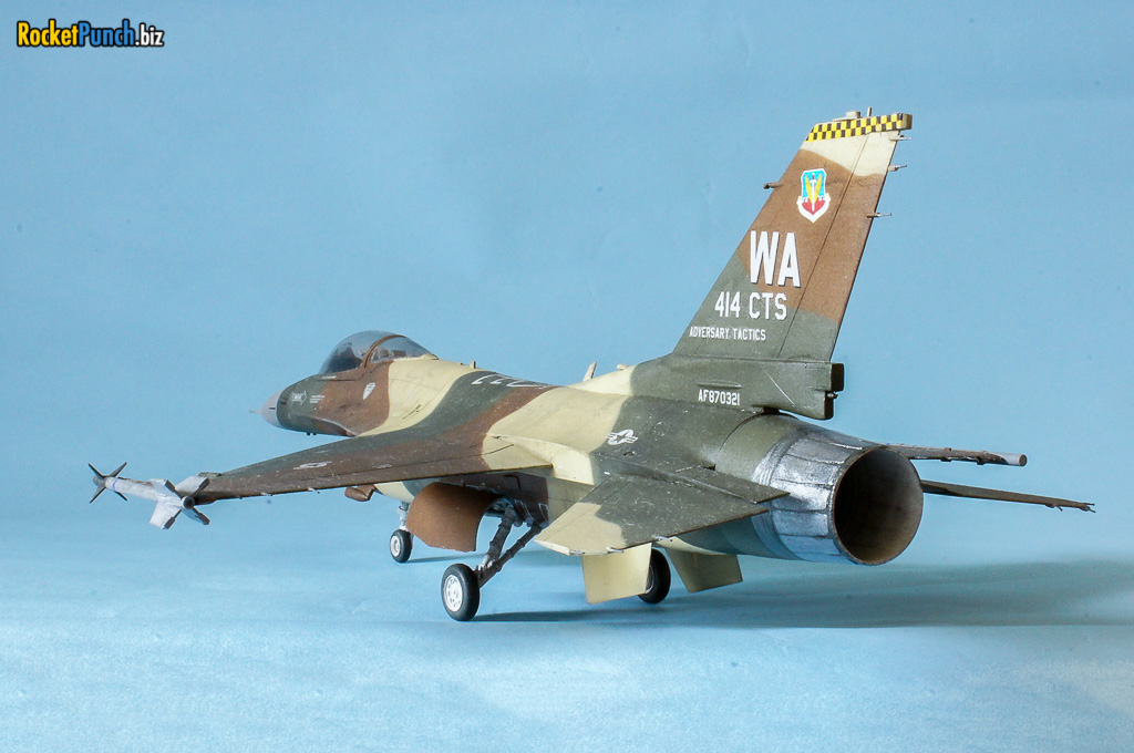 Completed : Hasegawa 1/48 Lockheed Martin F-16C ‘414th CTS’ – Rocket ...