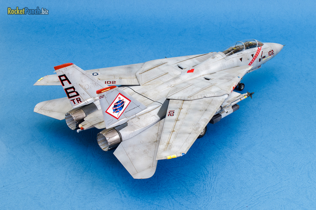 Completed : Hobbyboss 1/72 Grumman F-14B Tomcat ‘VF-102 Diamondbacks ...