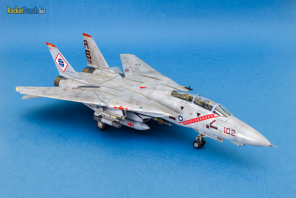 Completed : Hobbyboss 1/72 Grumman F-14B Tomcat ‘VF-102 Diamondbacks ...