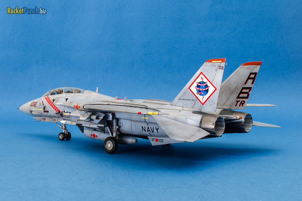 Completed : Hobbyboss 1/72 Grumman F-14B Tomcat ‘VF-102 Diamondbacks ...