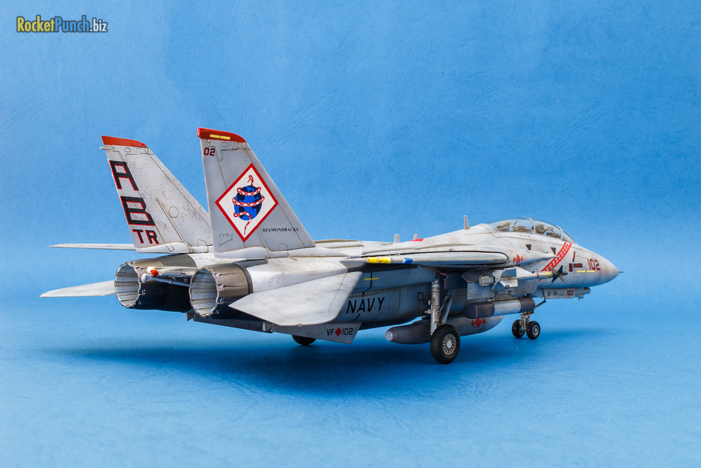 Completed : Hobbyboss 1/72 Grumman F-14B Tomcat ‘VF-102 Diamondbacks ...