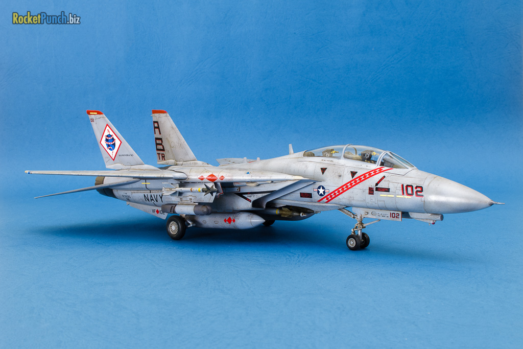 Completed : Hobbyboss 1/72 Grumman F-14B Tomcat ‘VF-102 Diamondbacks ...