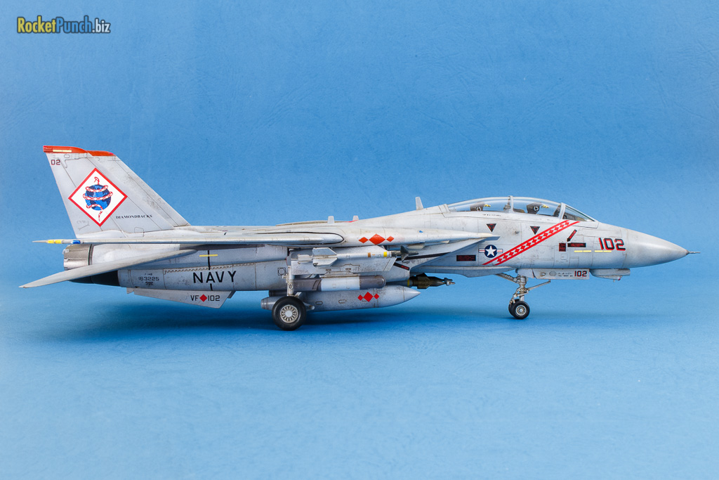 Completed : Hobbyboss 1/72 Grumman F-14B Tomcat ‘VF-102 Diamondbacks ...