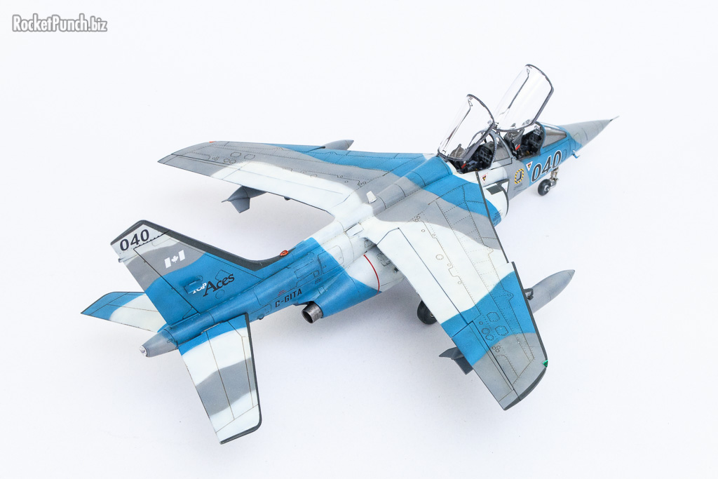 Completed : Kinetic 1/48 Dassault/Dornier Alpha Jet A ‘Top Aces ...