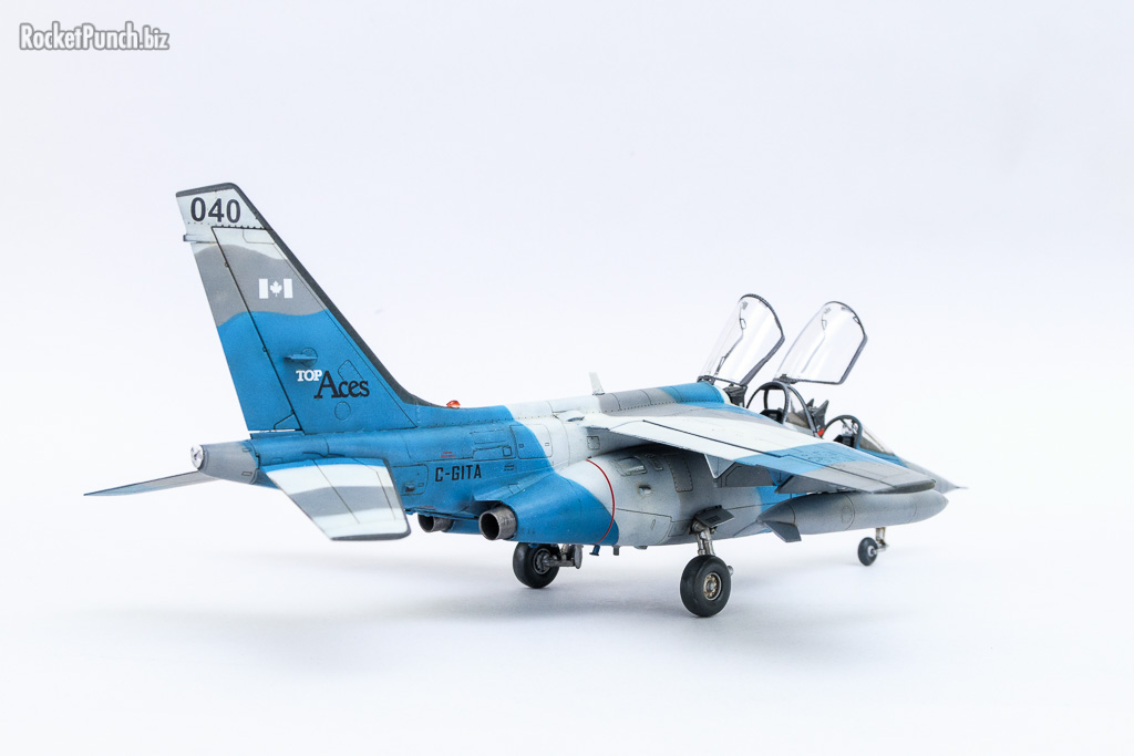Completed : Kinetic 1/48 Dassault/Dornier Alpha Jet A ‘Top Aces ...