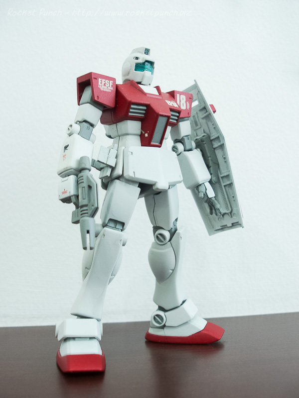 Completed : Bandai HGUC 1/144 RGM-79 GM – Rocket Punch – https://www ...