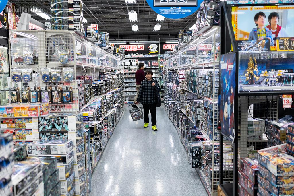 Scale model shopping in Akihabara, Tokyo – Rocket Punch – https://www ...